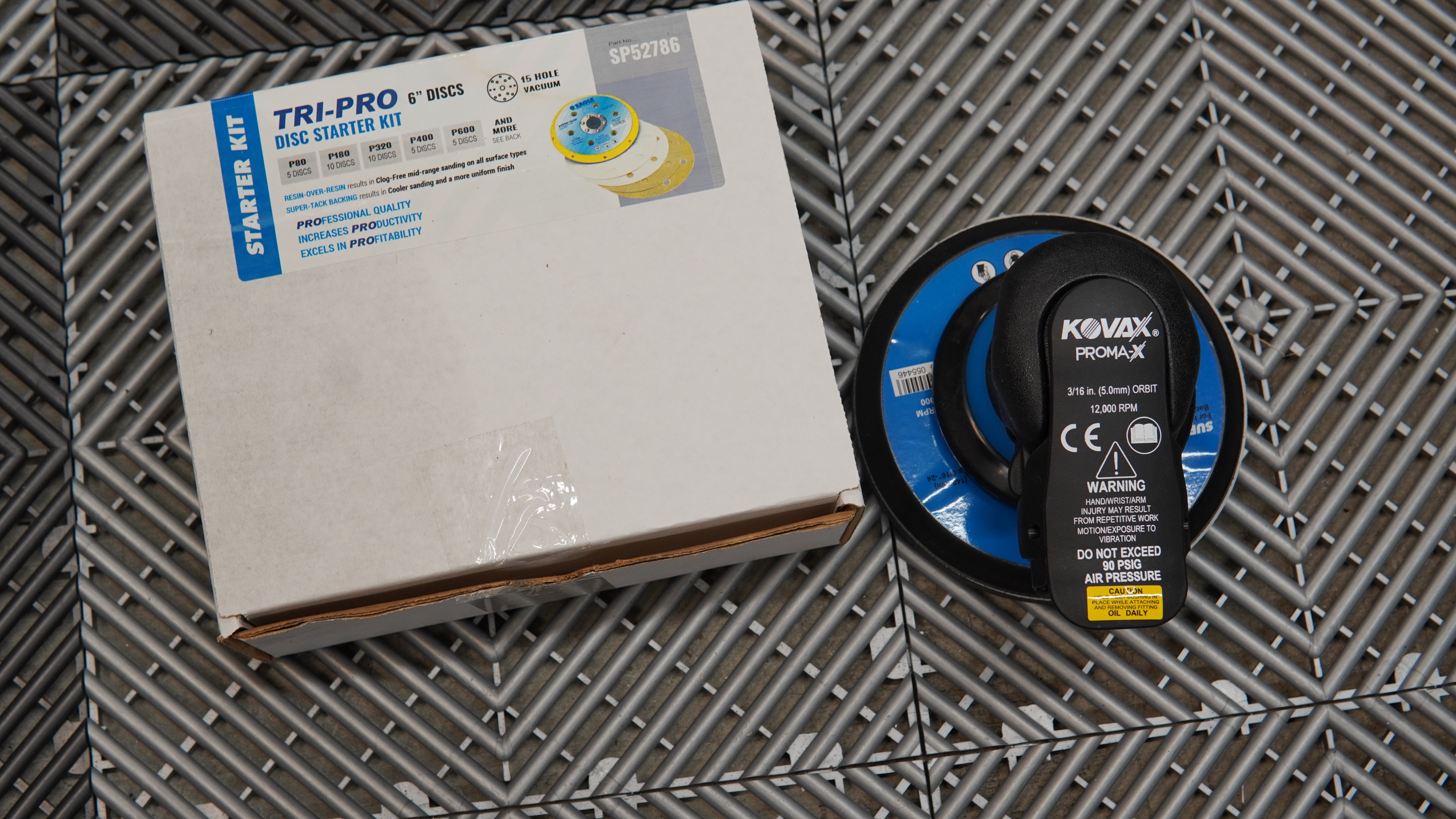 Kovax Promax-x & a box of disks (Not Used) – Nixon Motorsports